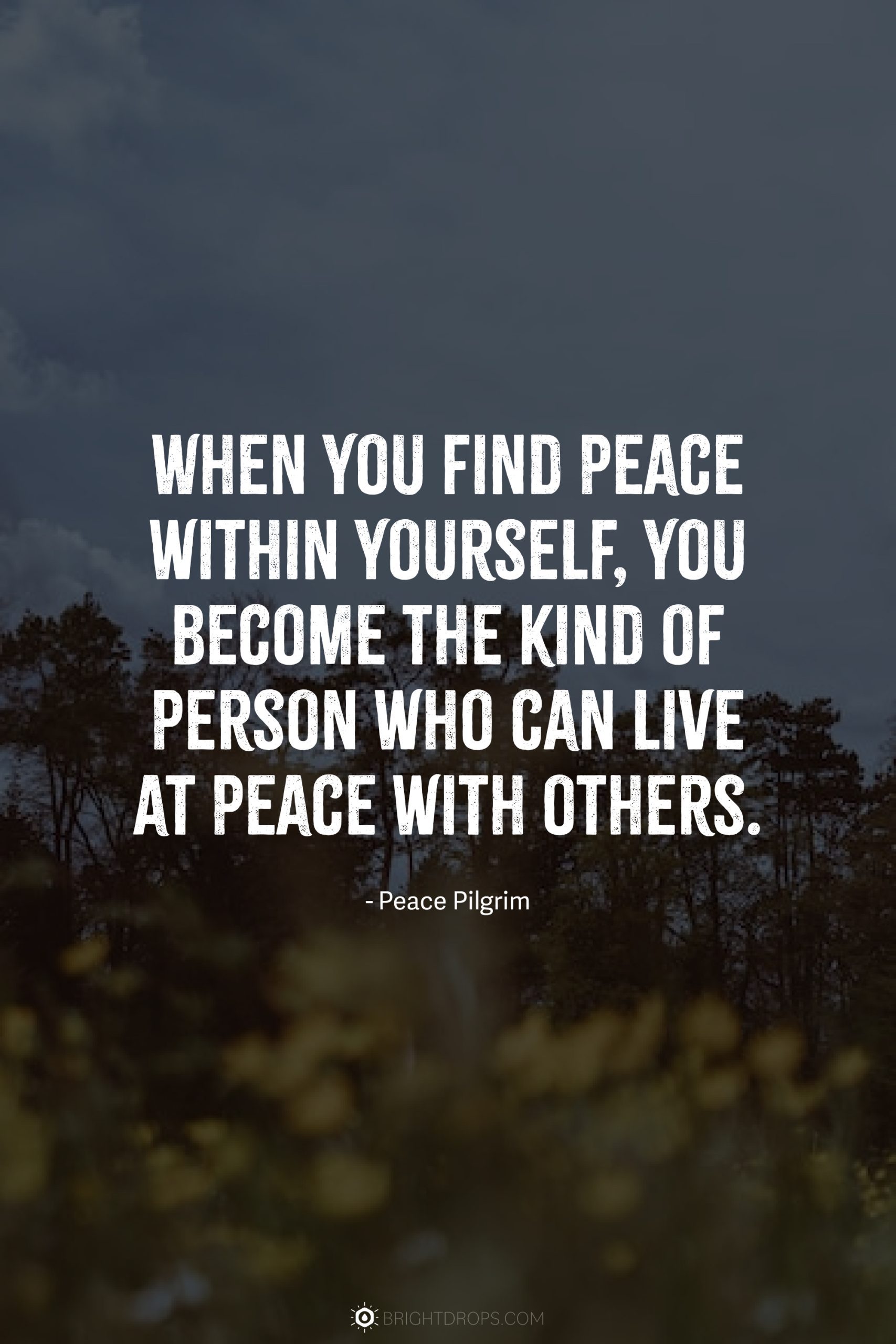 Live In Peace Quotes